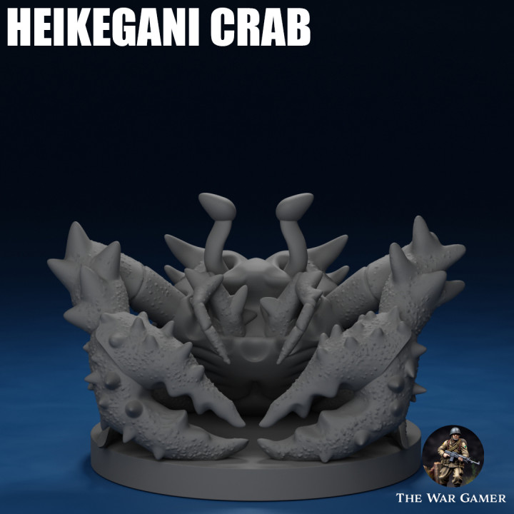 3D Printable Heikegani Crab by The WarGamer