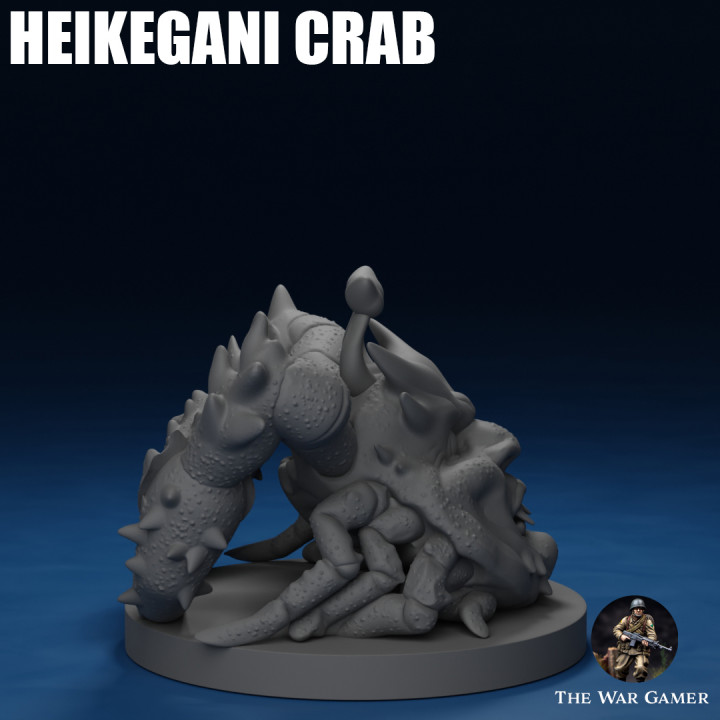 3D Printable Heikegani Crab by The WarGamer