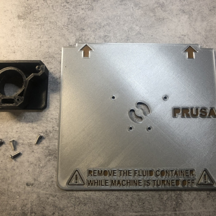 3D Printable Prusa CW1/CW1S Tank Lid by CANAVESE DANIEL