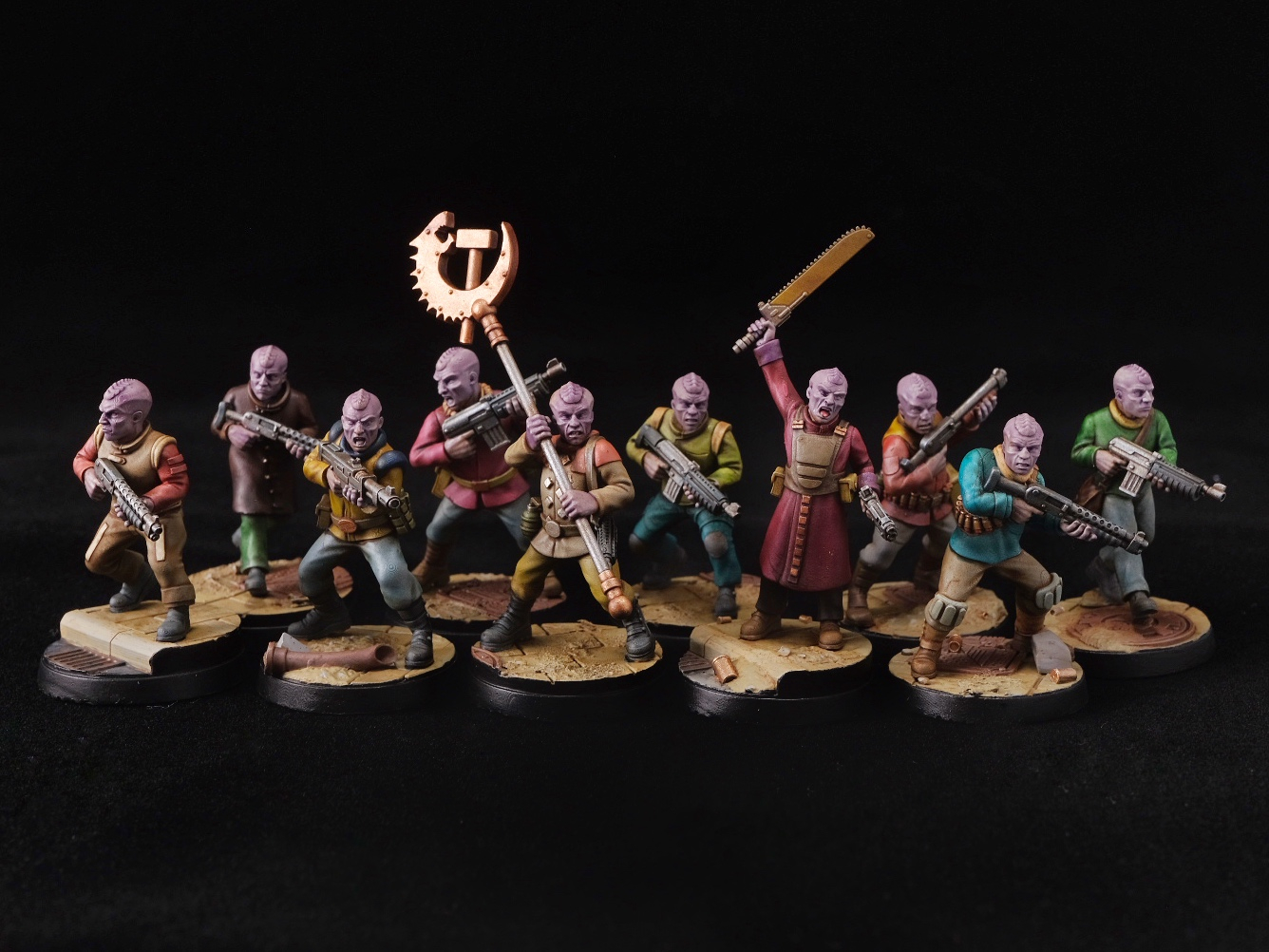 3D Printable Alien Insurrectionists by Lost Heresy Miniatures