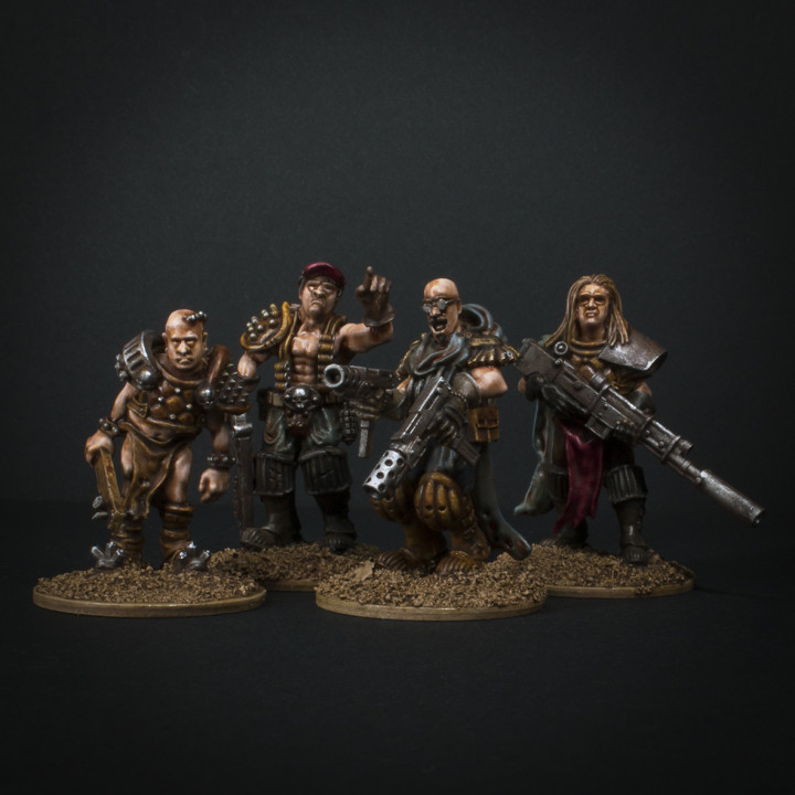 3D Printable Hive Scum Podcast Collab by Knucklebones Miniatures