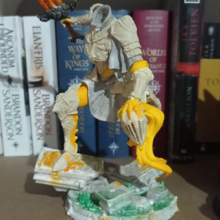 3D Print of Divine Dullahan by thynkerdrosder