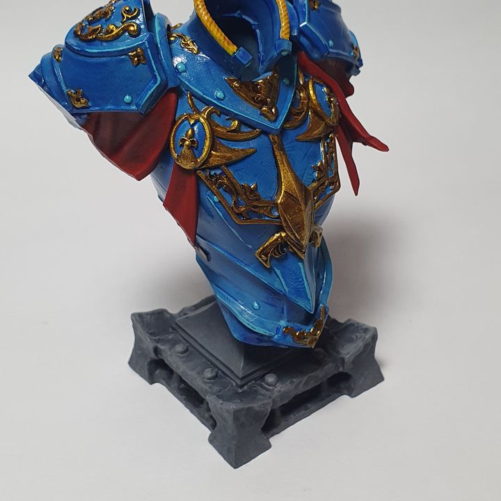 3D Print of Bust - Divine Dullahan by CommanderBigMac