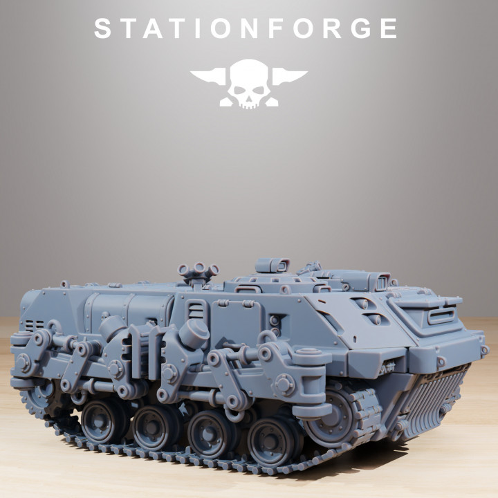 3D Printable Socratis Predator Tank by Station Forge