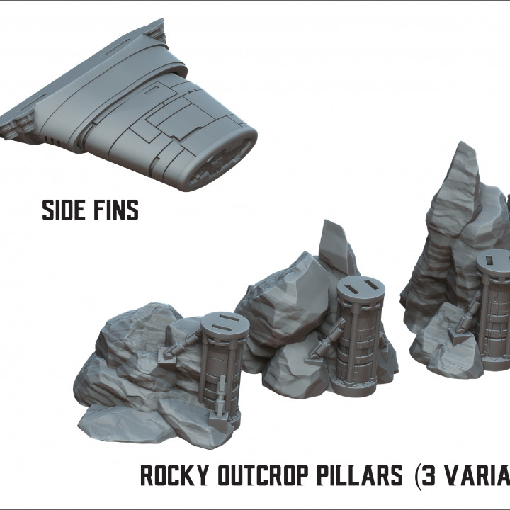 3D Printable Repulsor Land Train vol. 2 by Multiverse