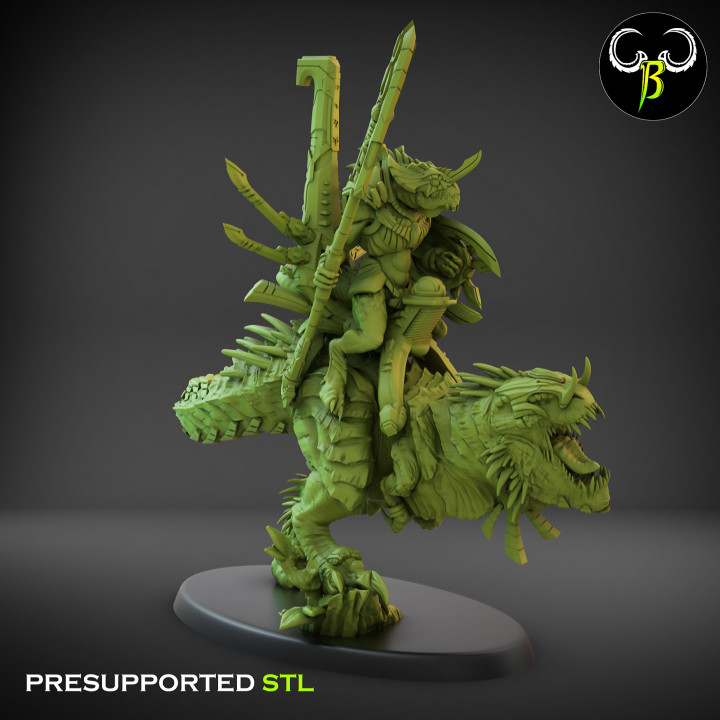 3D Printable Alpha Carnadon by ClayBeastCreation