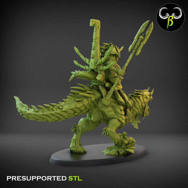 3D Printable Alpha Carnadon by ClayBeastCreation