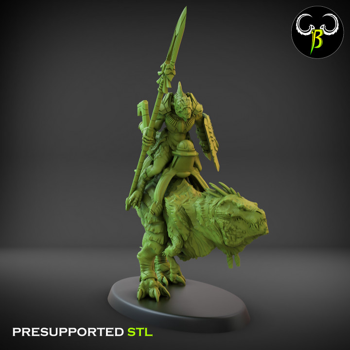 3D Printable Carnadon Squad by ClayBeastCreation