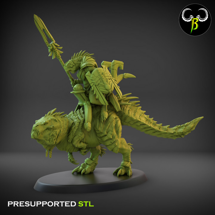 3D Printable Carnadon Squad by ClayBeastCreation