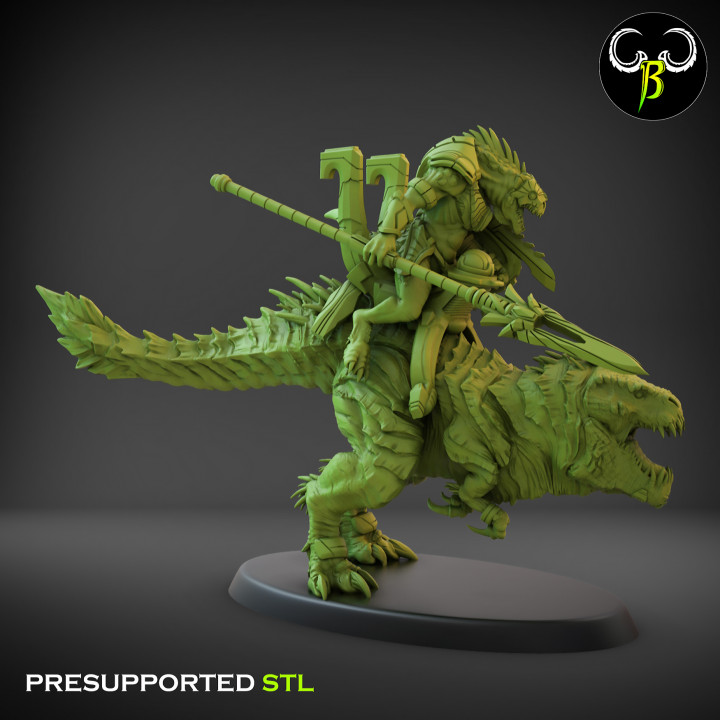3D Printable Carnadon Squad by ClayBeastCreation