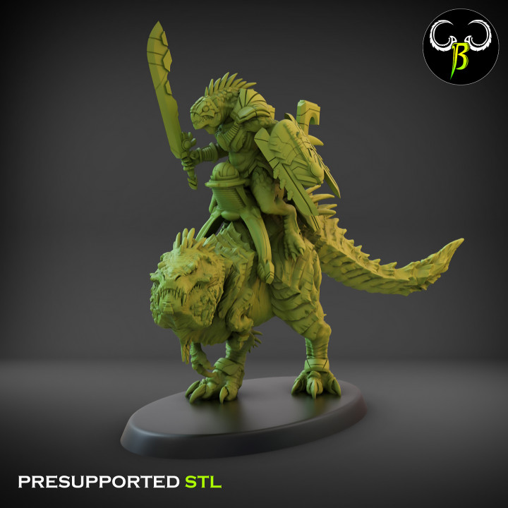3D Printable Carnadon LeaderSet by ClayBeastCreation