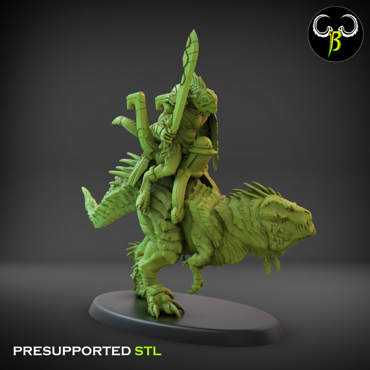 3D Printable Carnadon LeaderSet by ClayBeastCreation