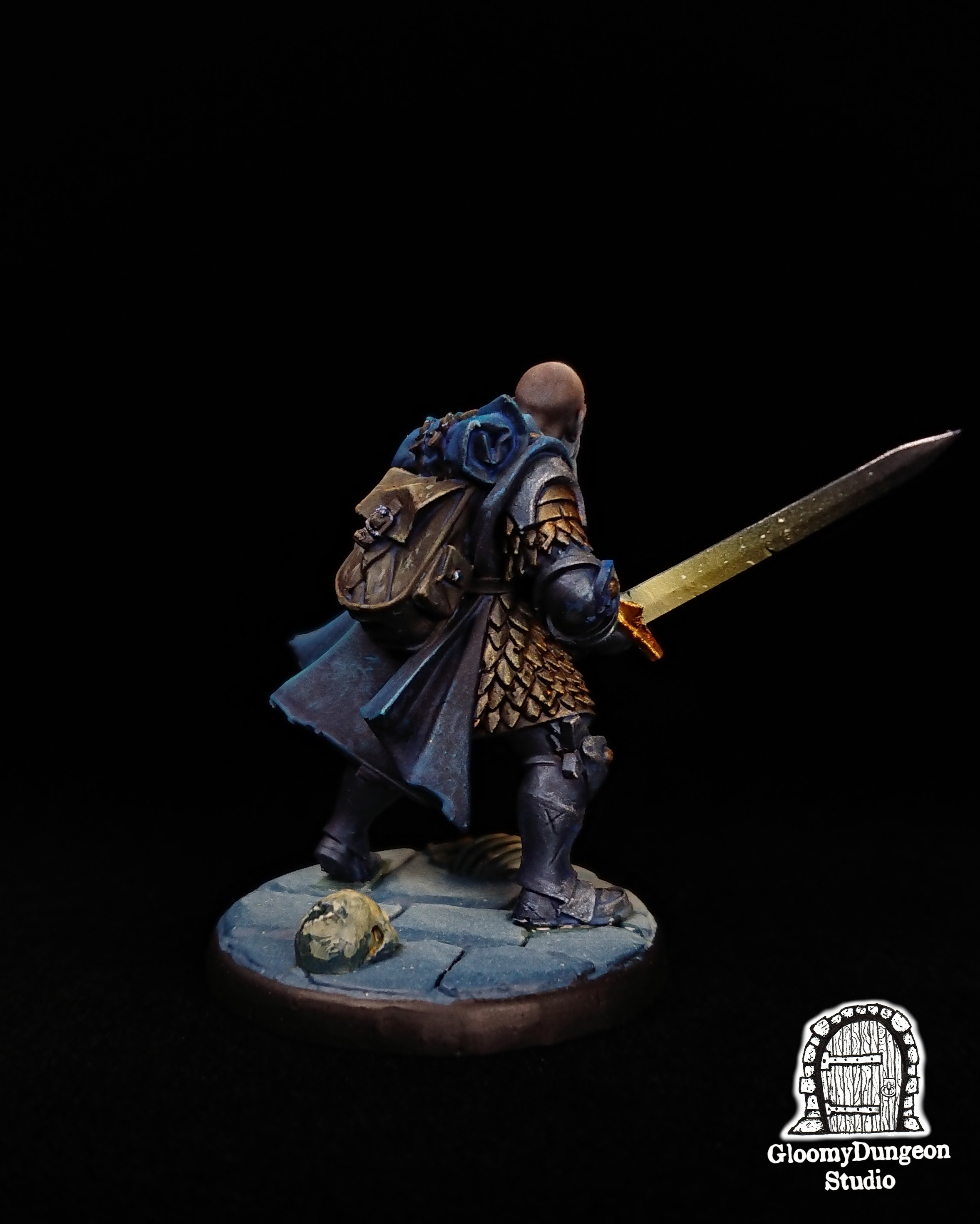 3D Printable Human Male Paladin - RPG Hero Character D&D 5e - Titans of ...