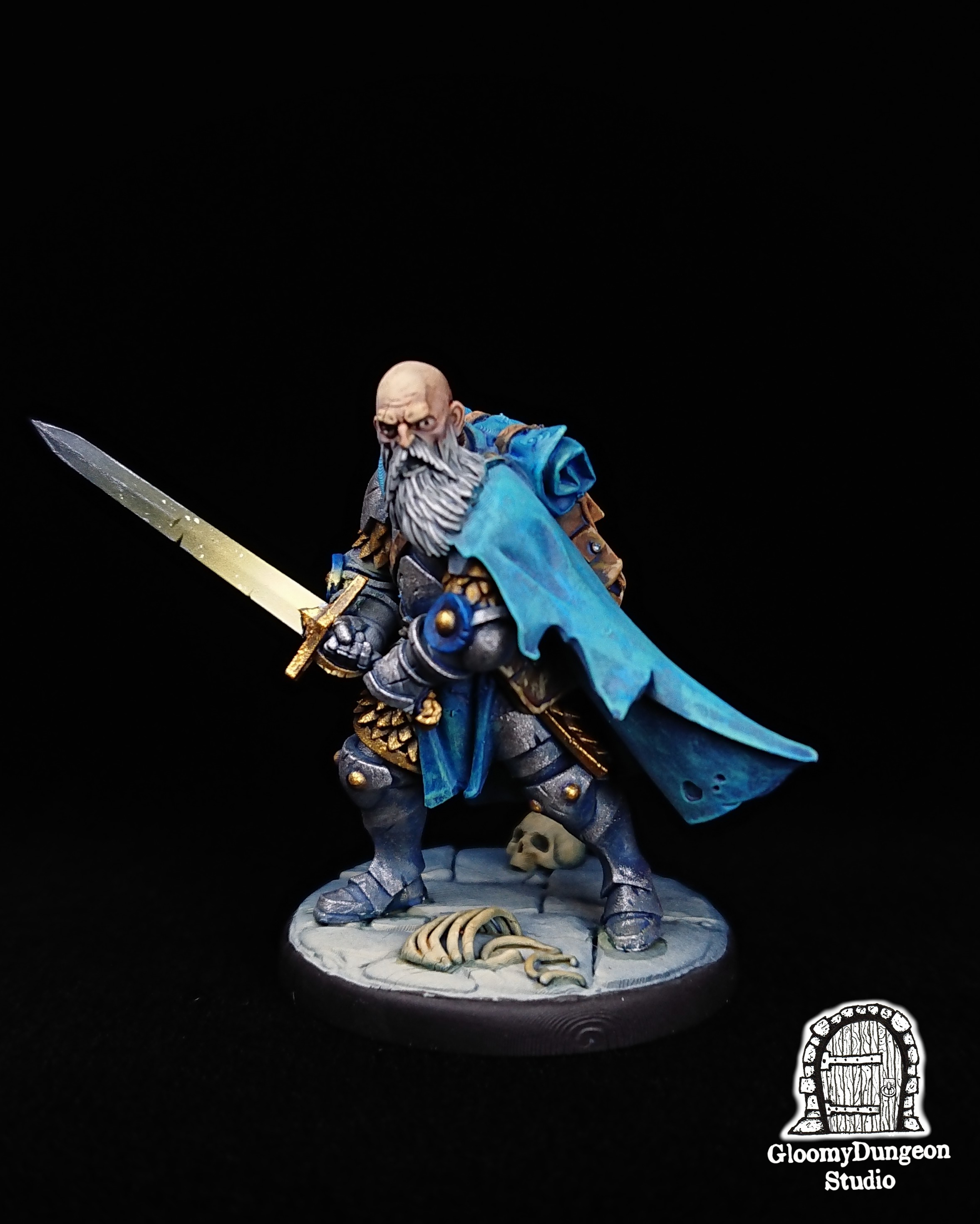 3D Printable Human Male Paladin - RPG Hero Character D&D 5e - Titans of ...