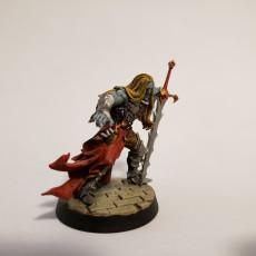 3D Printable Dhampir Male Fighter - RPG Hero Character D&D 5e - Titans ...