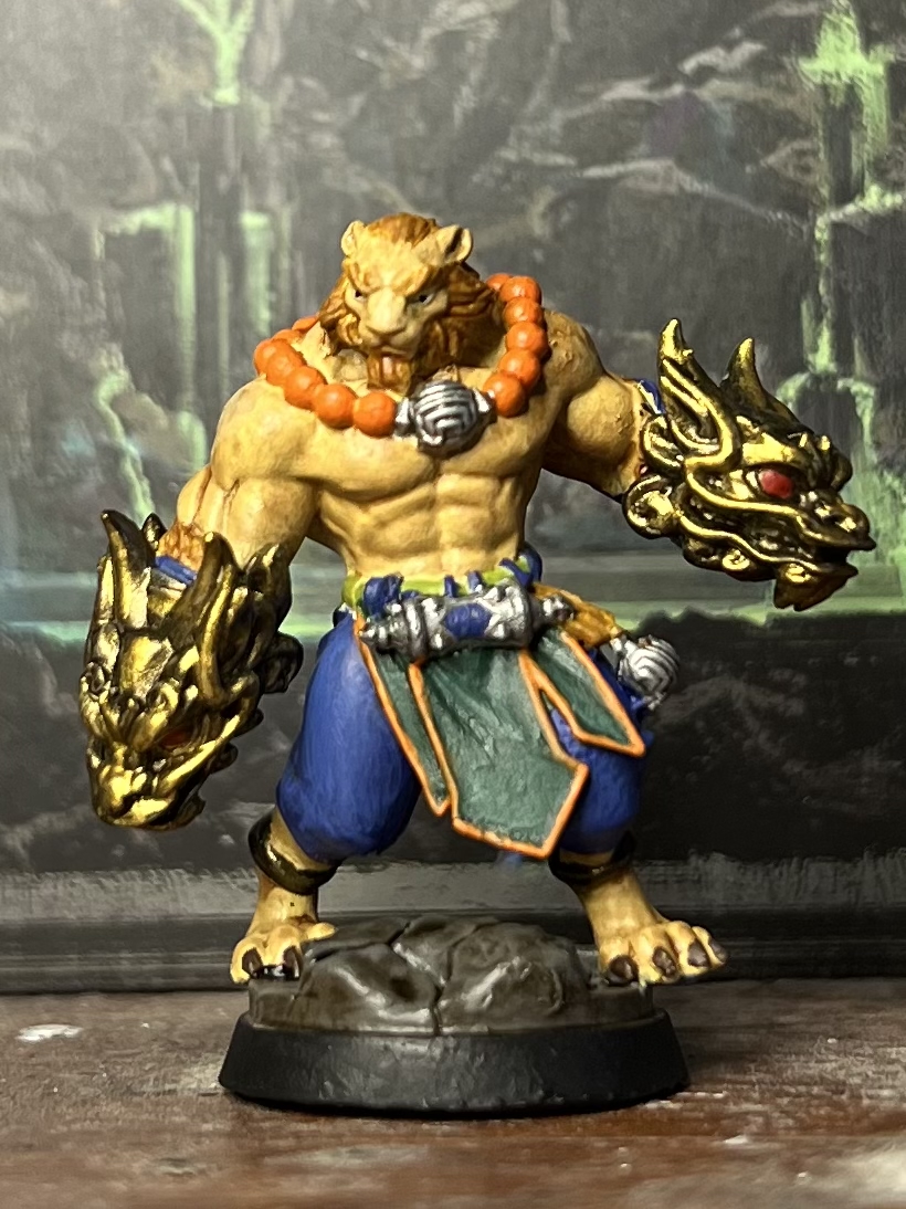 3D Printable Tigerfolk Male Monk - RPG Hero Character D&D 5e - Titans ...