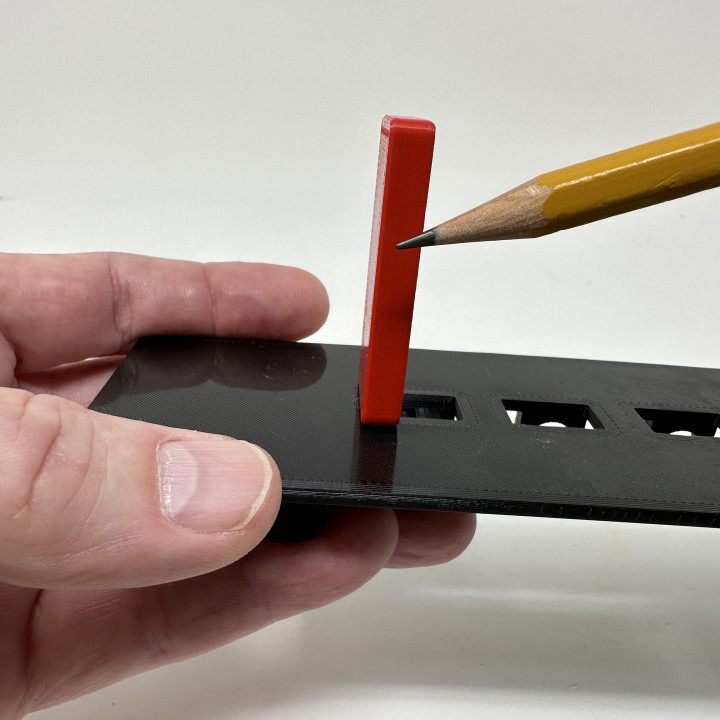 3D Printable A "Do Nothing" Dominoes Box. by Greg Zumwalt