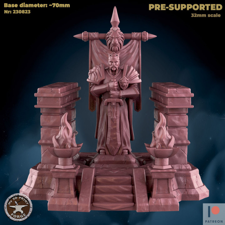 3D Printable Kings Altar by My3DPrintForge