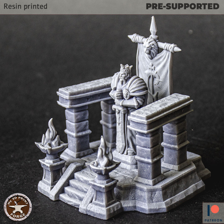 3D Printable Kings Altar by My3DPrintForge