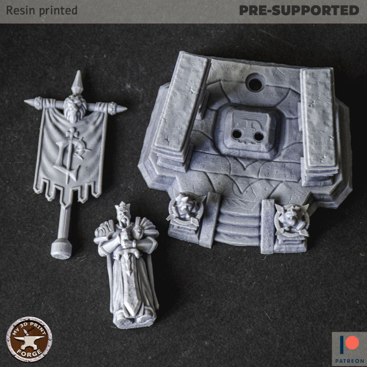 3D Printable Kings Altar by My3DPrintForge