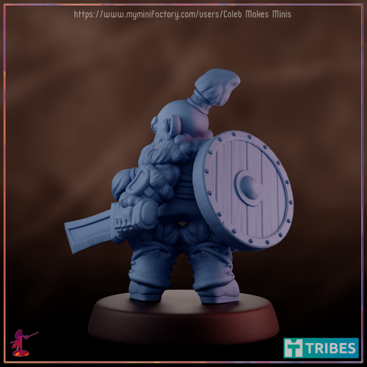 3D Printable "Gim'Riik" - Dwarf Mountaineer [PRE-SUPPORTED] | Dwarven ...