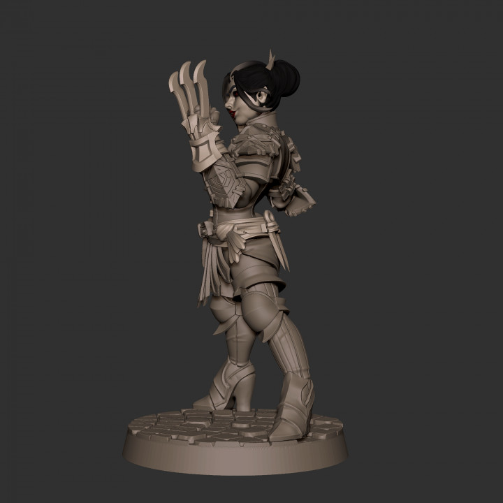 3D Printable Hero Assassin (2 Versions) by Bite the Bullet