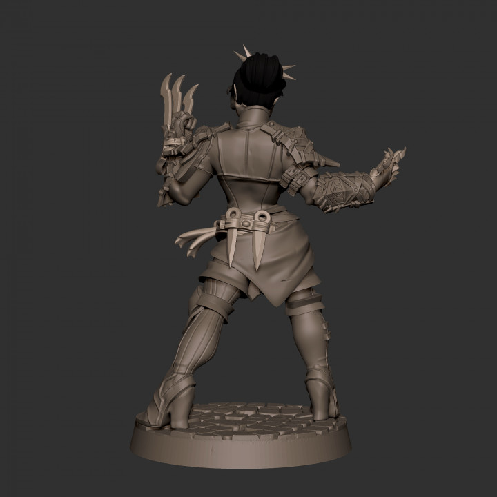 3D Printable Hero Assassin (2 Versions) by Bite the Bullet