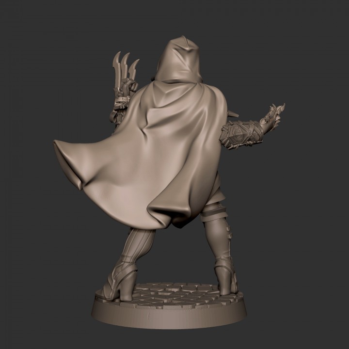 3D Printable Hero Assassin (2 Versions) by Bite the Bullet