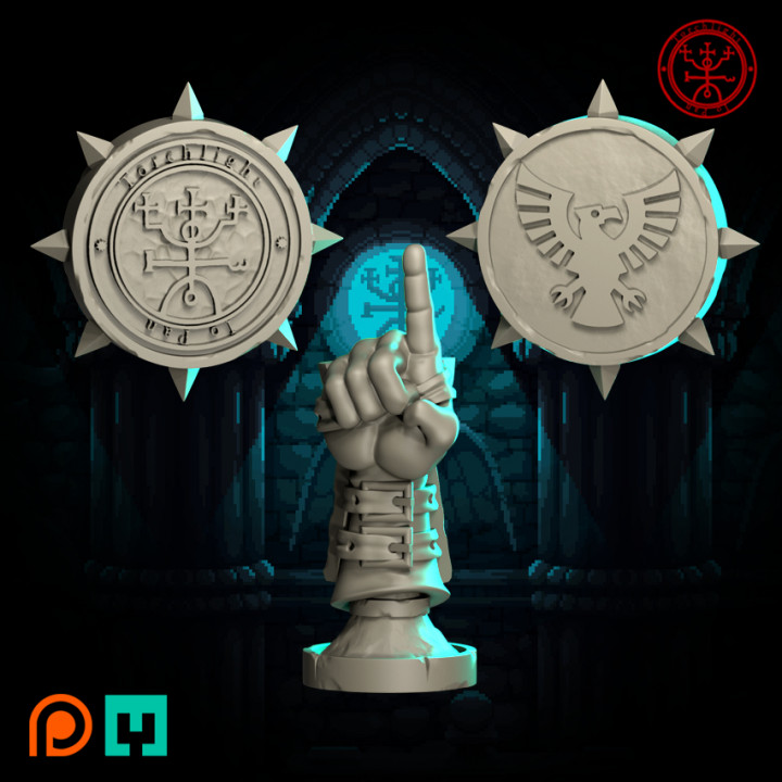 3D Printable TORCHLIGHT "THE REGULAR PLAIN REGULARS" by Torchlight Models