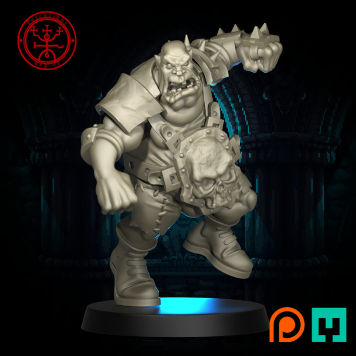 3D Printable TORCHLIGHT "THE REGULAR PLAIN REGULARS" by Torchlight Models