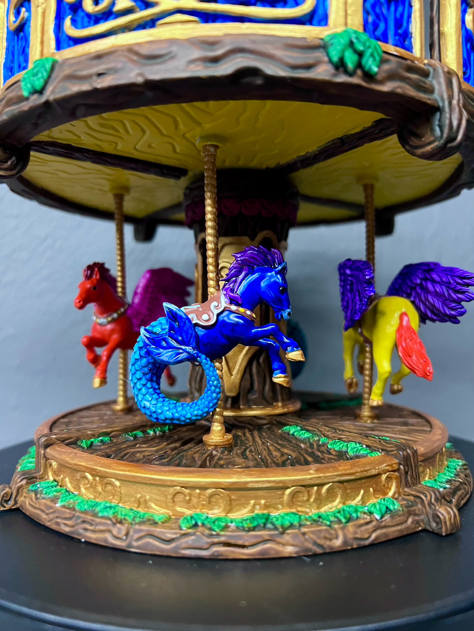 3D Printable Carnival Carousel by World Forge Miniatures