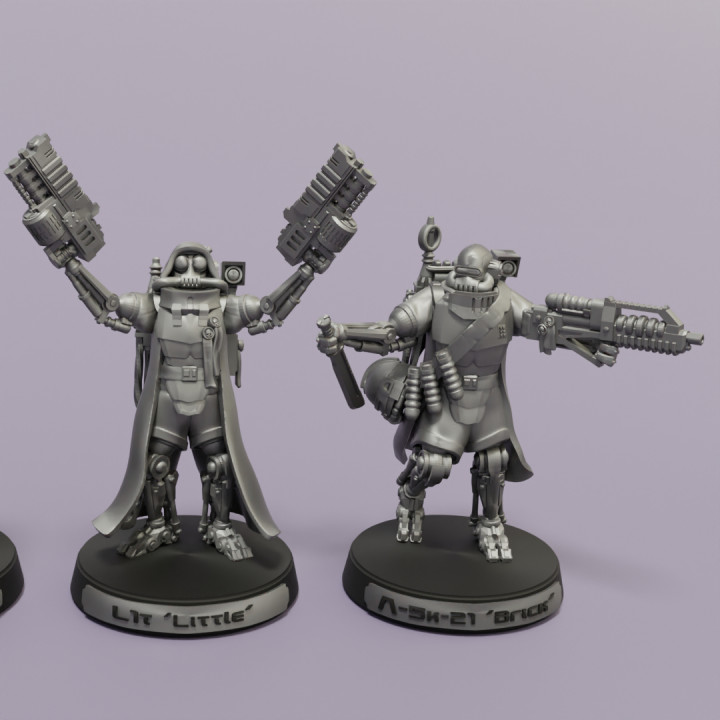 3D Printable diesel Operators by ddd_martin_miniatures