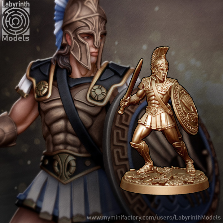 3D Printable Argonauts - 32mm scale by Labyrinth Models