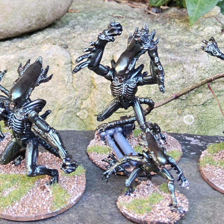 3D Print of SEPTEMBER 2023 RELEASE - ALIENS VS HUMANS 6 by tonyyates