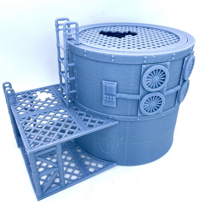 3D Printable Chemical Vat by Custom Miniature Maker