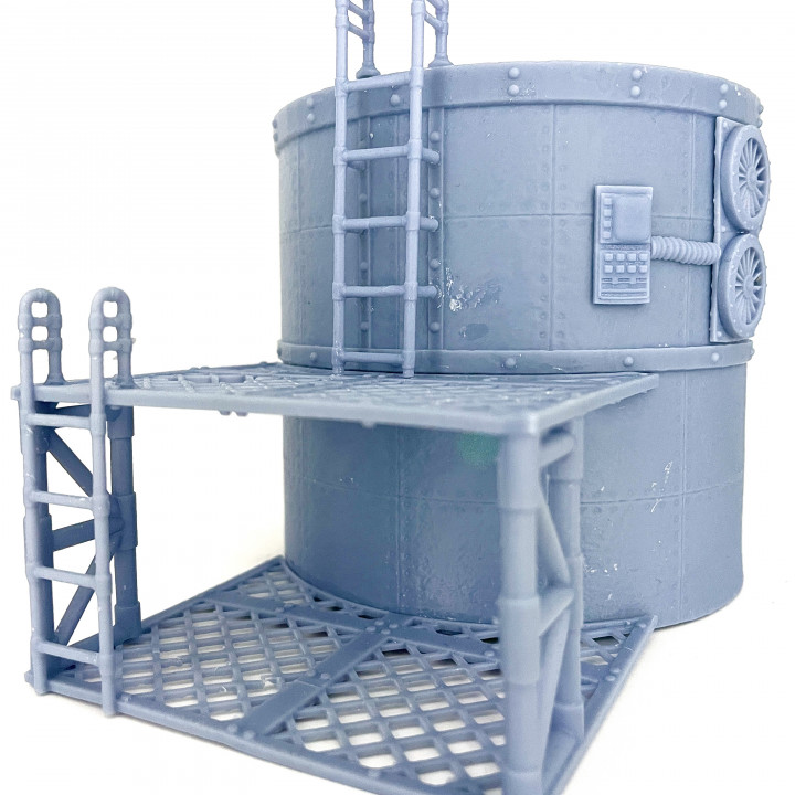 3D Printable Chemical Vat by Custom Miniature Maker