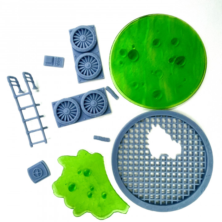 3D Printable Chemical Vat by Custom Miniature Maker