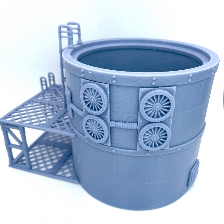 3D Printable Chemical Vat by Custom Miniature Maker