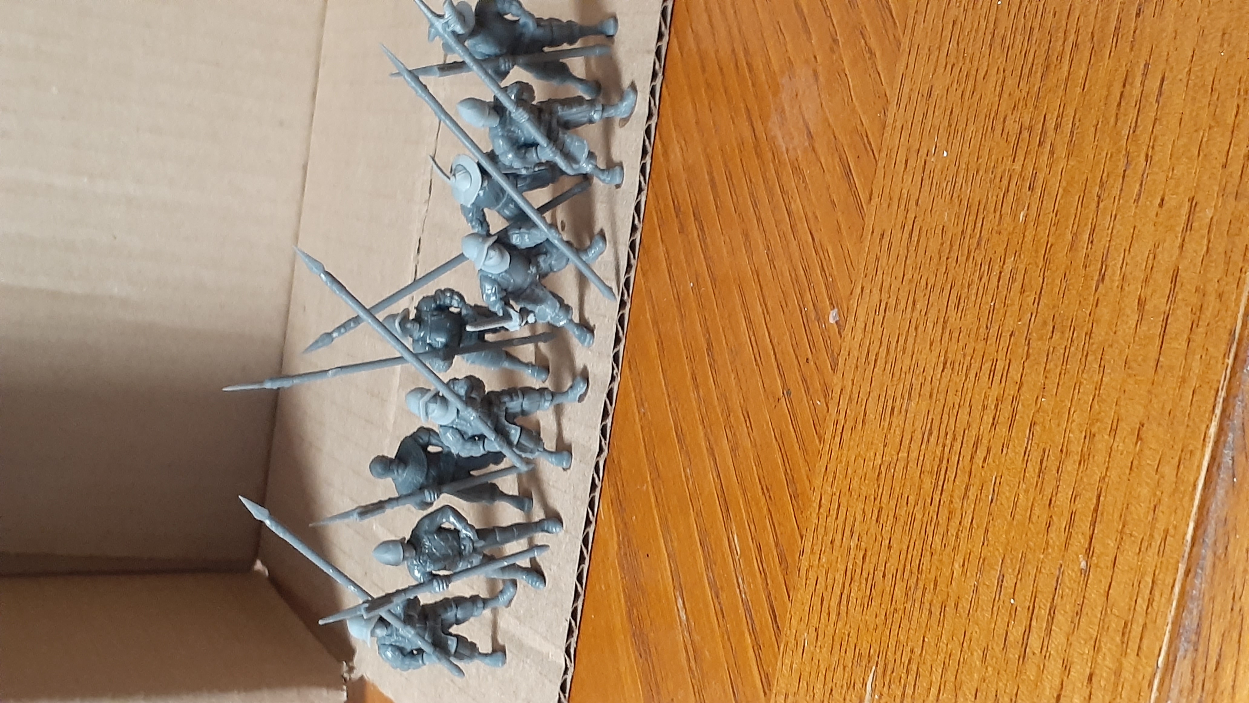 3D Printable German Pikemen and Halberdiers by Ludus Bellum