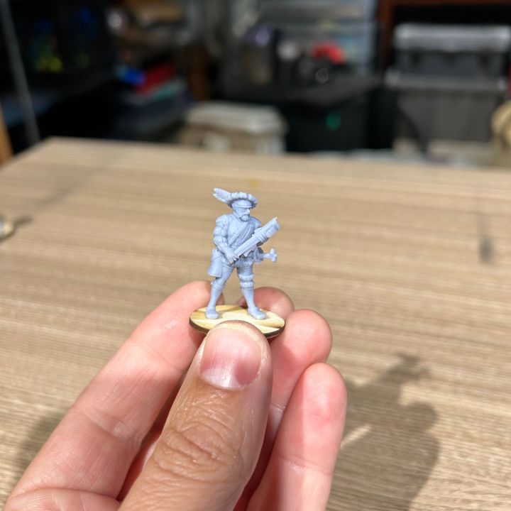 3D Print of German Crossbowmen by brill852