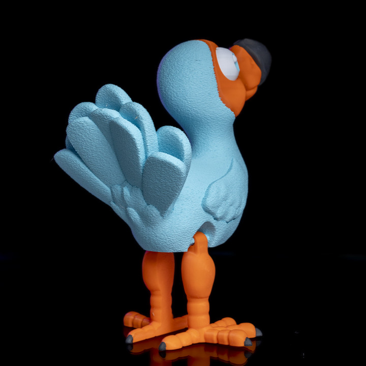 3D Printable Articulated Dodo by Stlflix