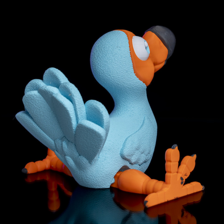 3D Printable Articulated Dodo by Stlflix