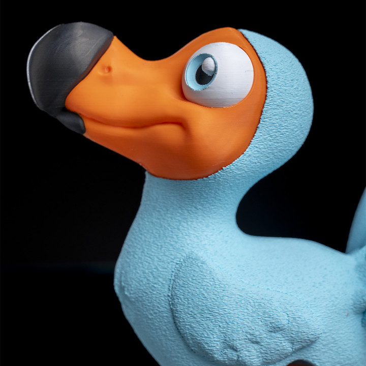 3D Printable Articulated Dodo by Stlflix