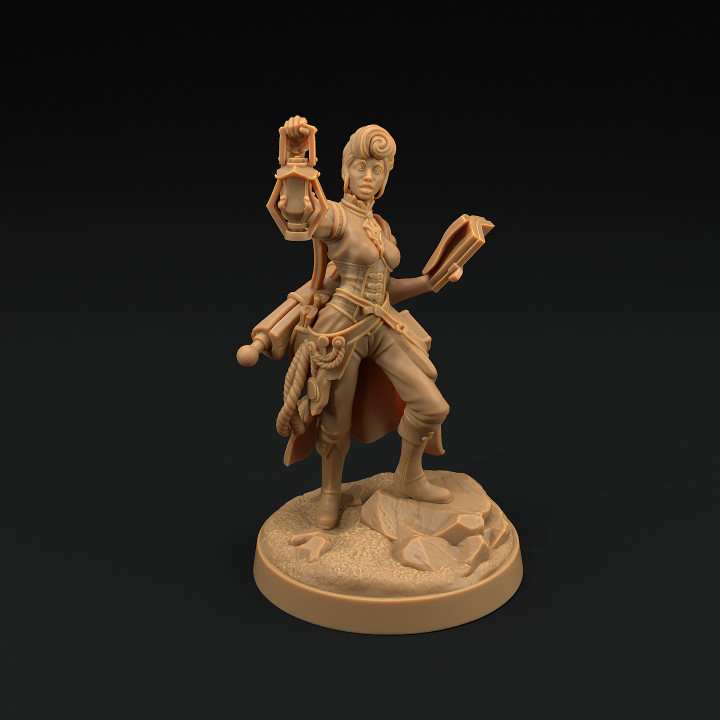 3D Printable Lorolai, Dragonologist | PRESUPPORTED | Dragonology 101 by ...