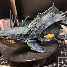 3D Printable Queen Leviathan (Pre-Supported) by Cast n Play