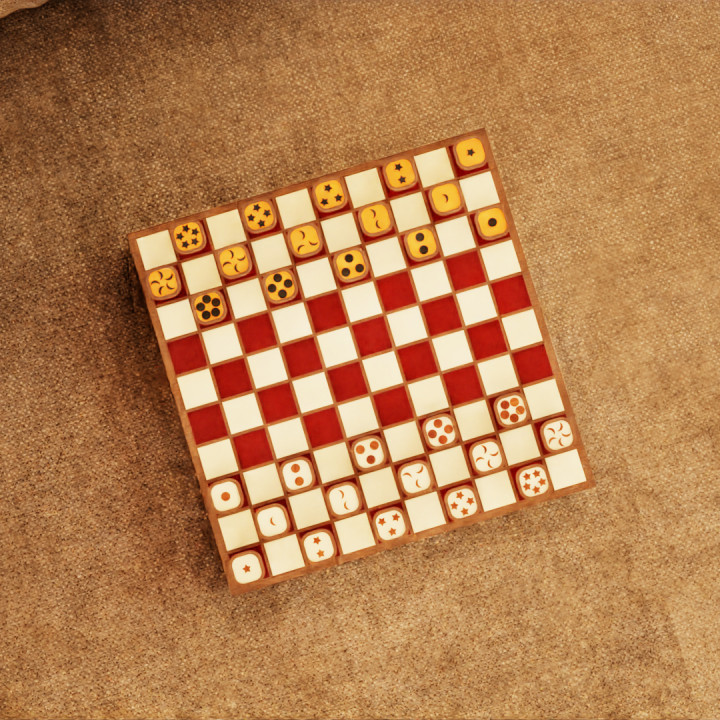 3D Printable Salta - Board Game by Lazy Bear