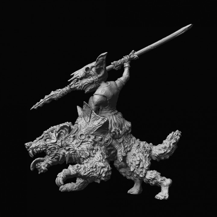 3D Printable Goblin Rider by Yog3D