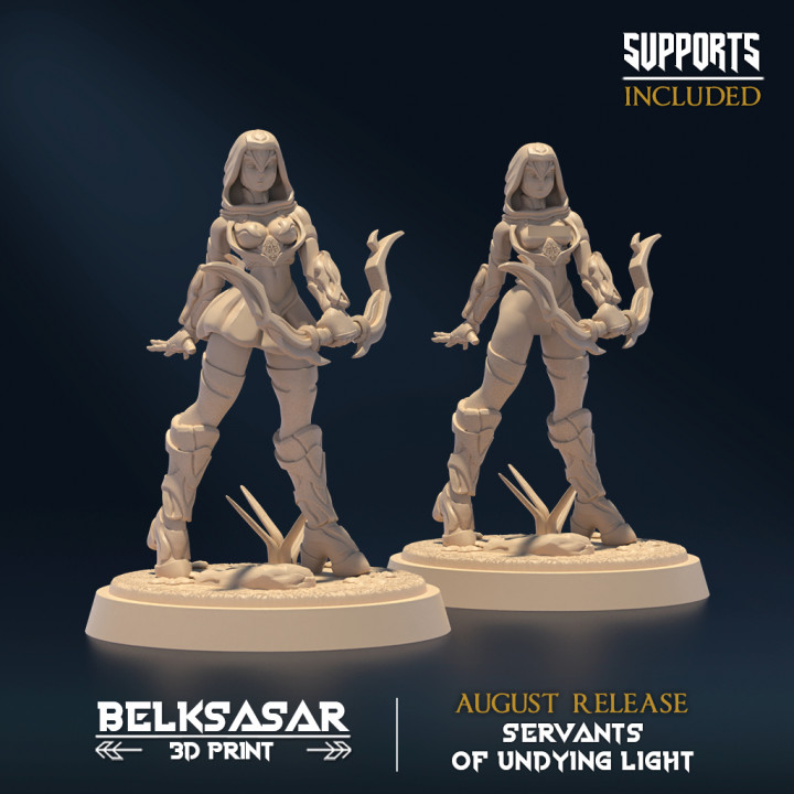 3D Printable Undying Light Sentinel E All Variant by Belksasar