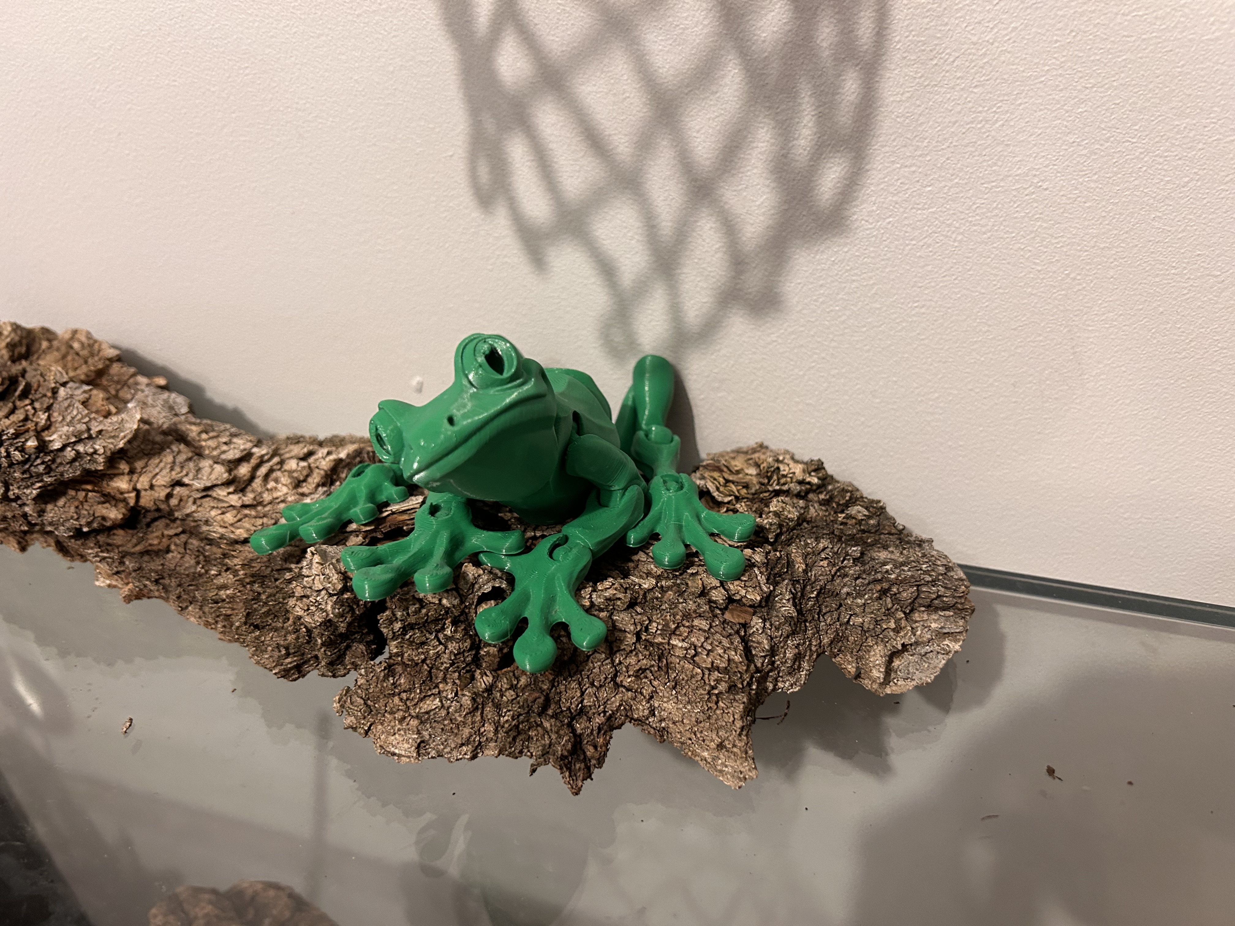 3D Printable Tree Frog, Articulated fidget, Print-In-Place Body, Snap ...
