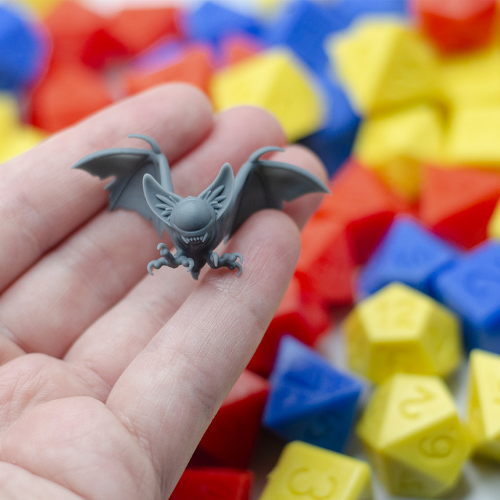 3D Printable Level 1 Dungeon BUNDLE! Skeletons, Slimes and Eyebats! by ...